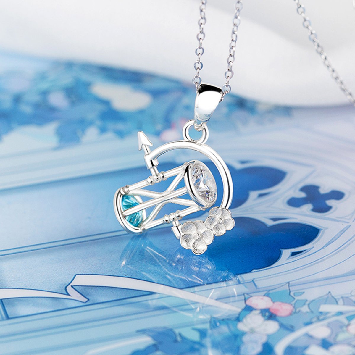 Link Click | Dan Sheng Hua Series Necklace Lu Guang Xingyunshi – FUNIMECITY