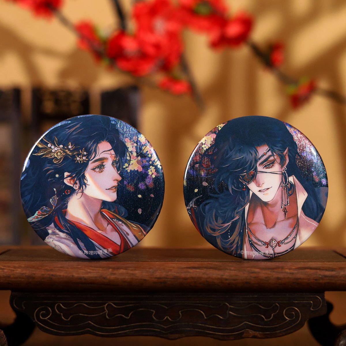 Copy of Heaven Official's Blessing | Fan Hua Shui Xie Badge Set BEMOE ...