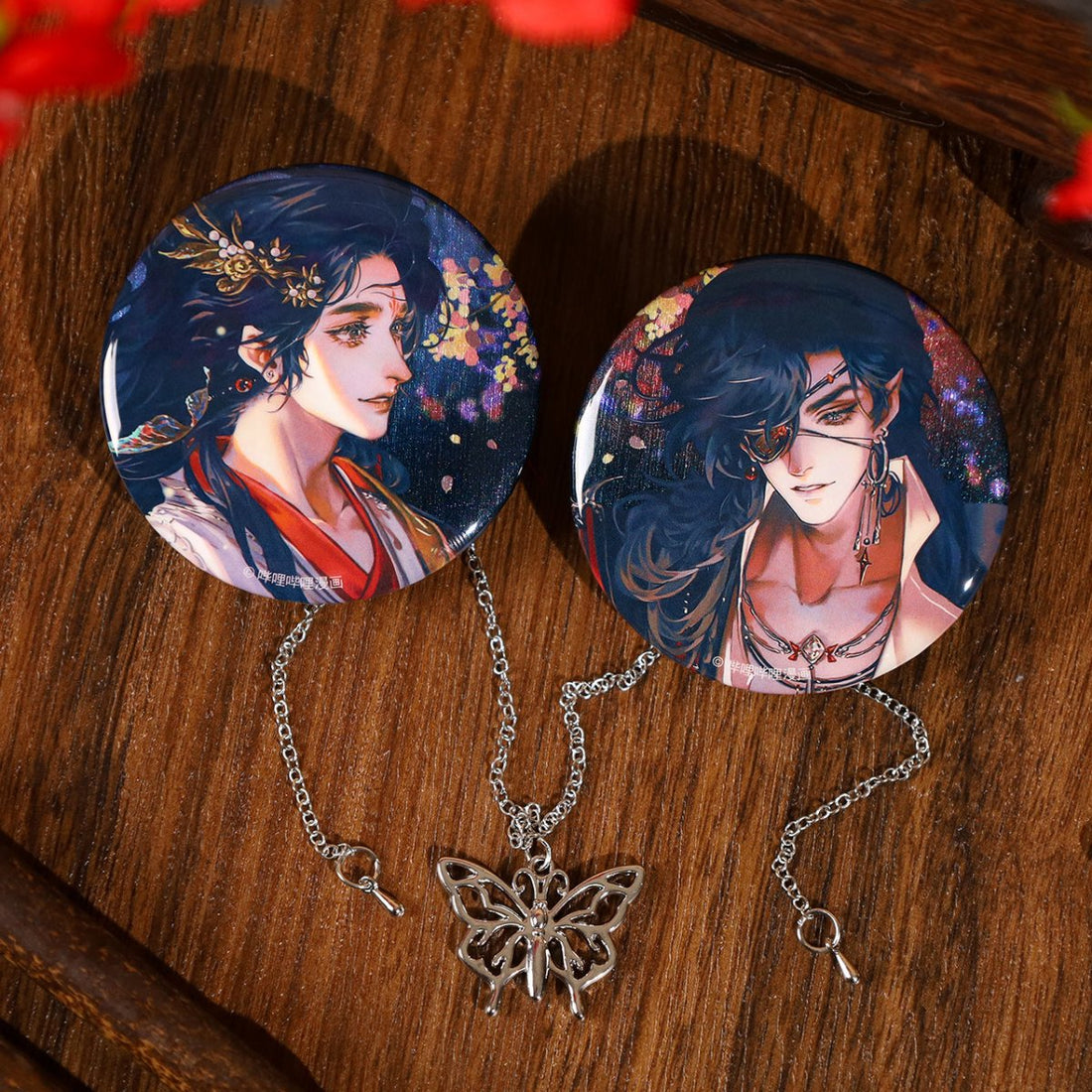 Copy of Heaven Official's Blessing | Fan Hua Shui Xie Badge Set BEMOE ...